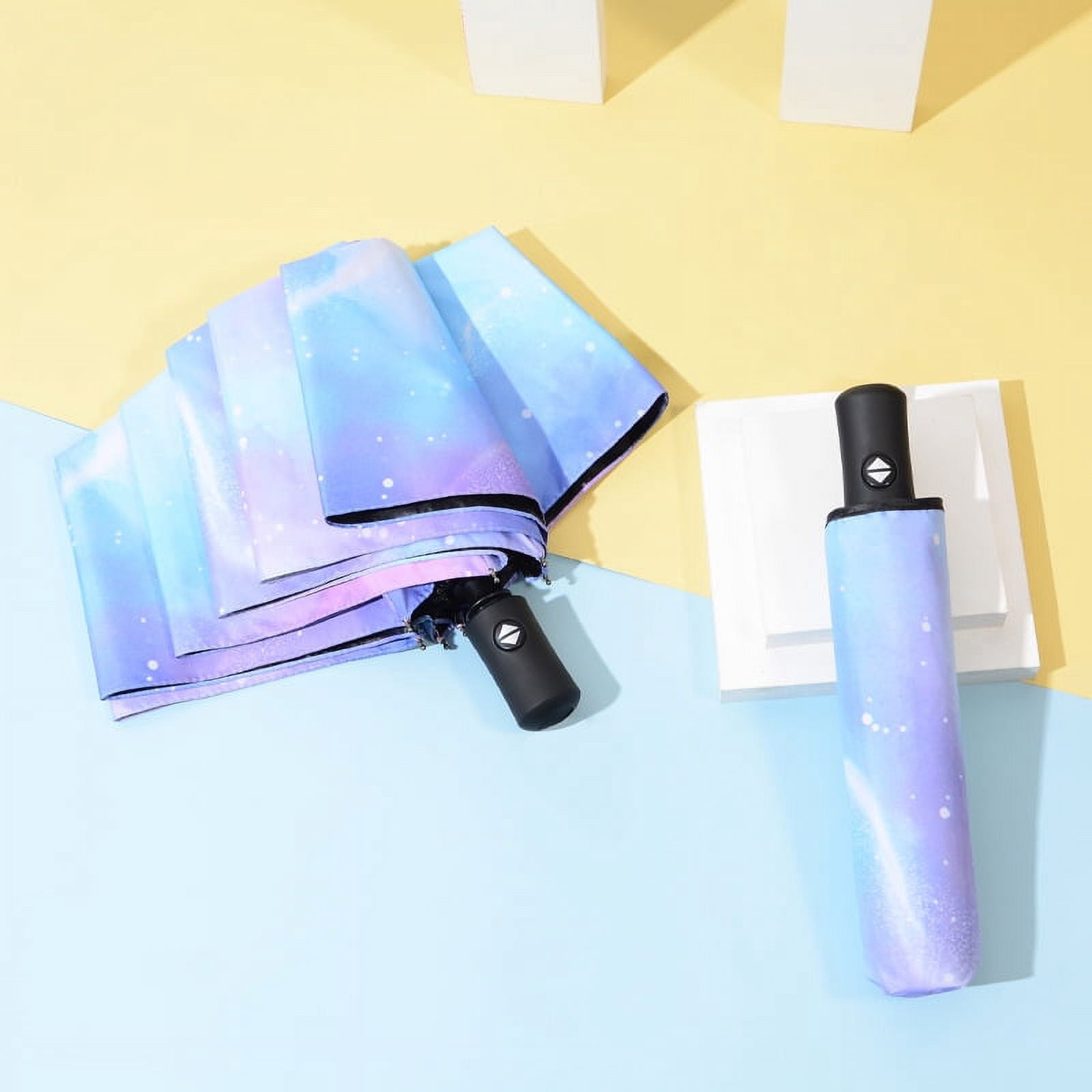 Umbrella Automatic Folding Women's Umbrella Three-folding Umbrella ...