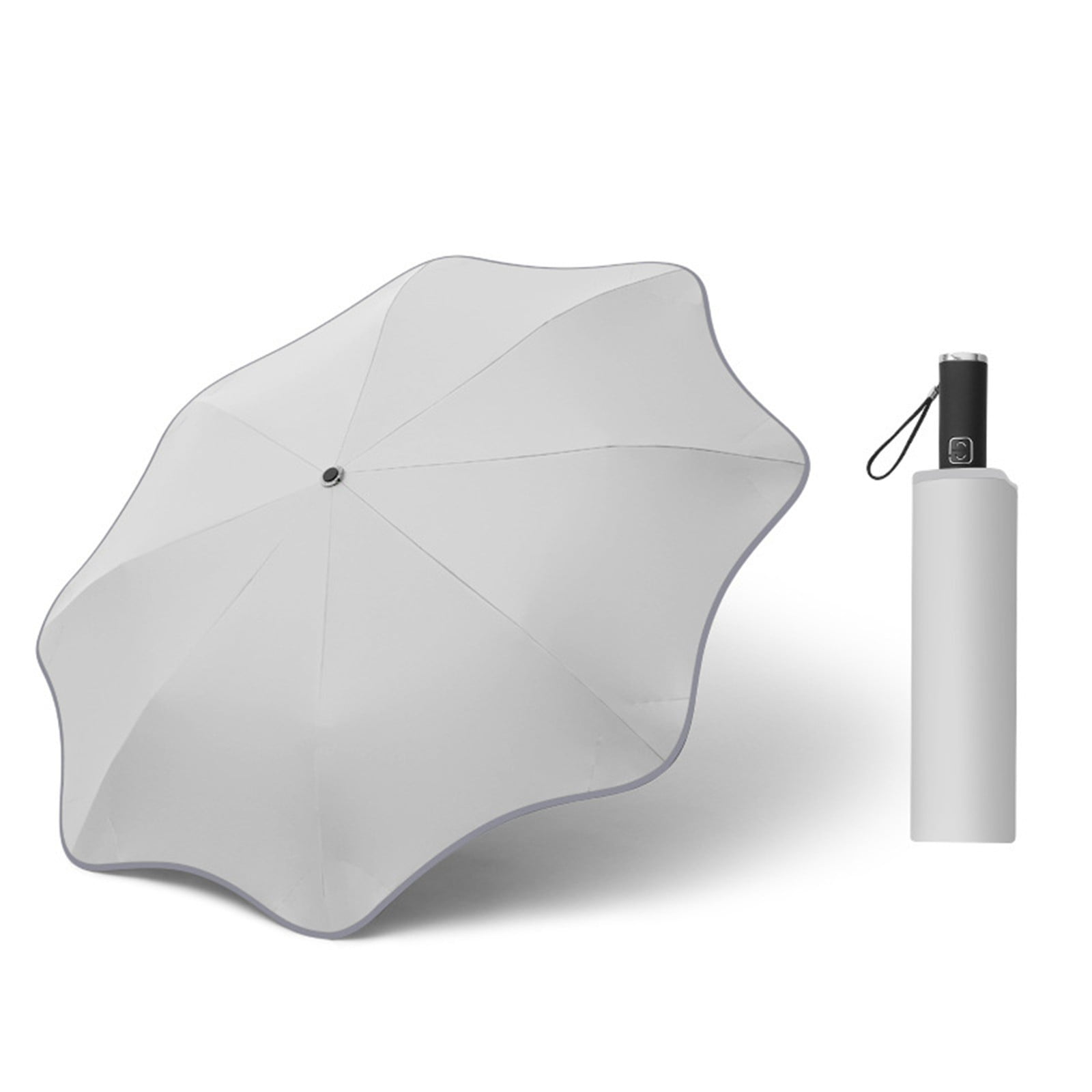 Umbrella,Automatic Open Close,8 Rib,Windproof Travel Umbrella,Anti-UV ...