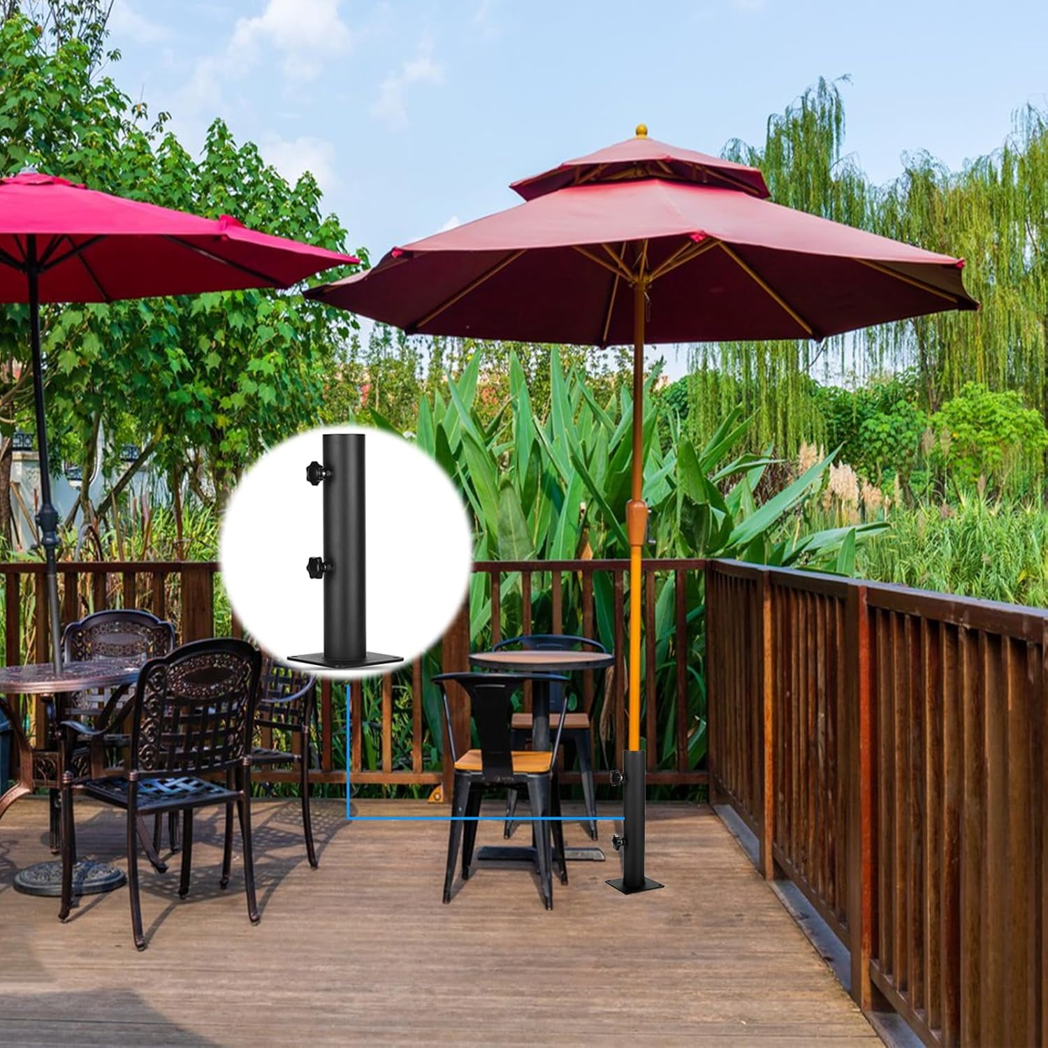 Umbrella Base Umbrella Base Umbrella Stand Outdoor Base Heavy Duty ...