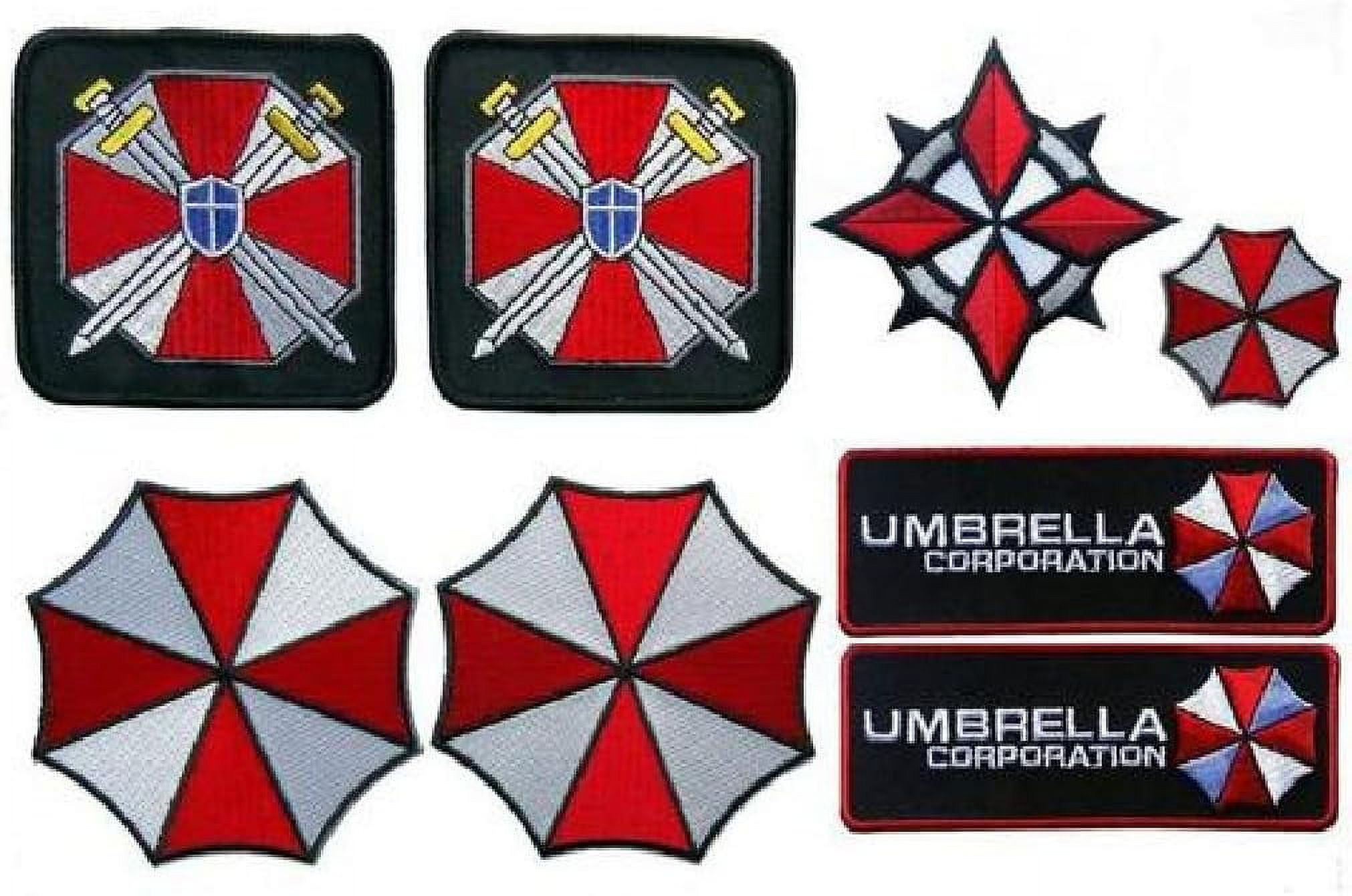 Umbrella Company Costume Cosplay Patches Set of 8 - Walmart.com
