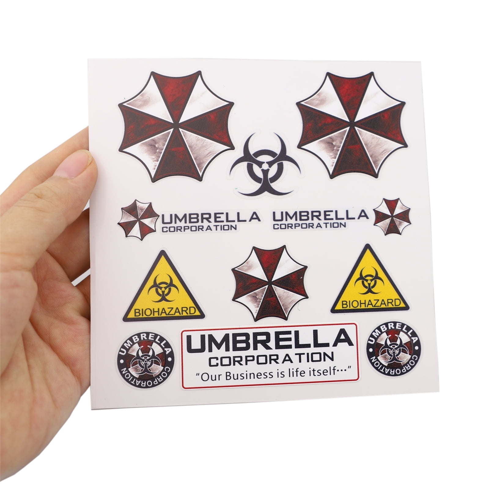 Umbrella Corporation Car Sticker PVC Emblem Decal for Our Business is ...