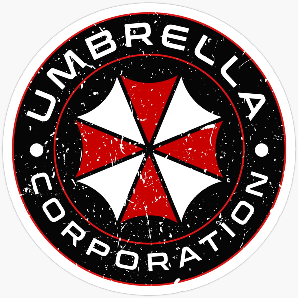 Umbrella Corporation Sticker. Gift For You - Decorate Laptops, Water ...