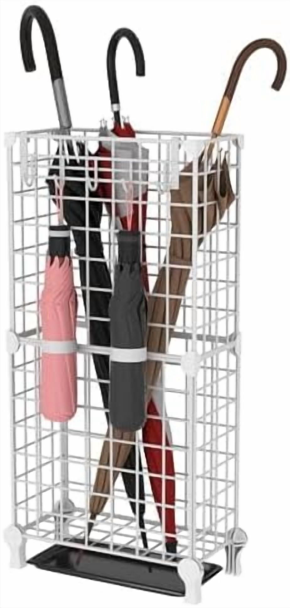 Umbrella Holder Entryway, Umbrella Stand Freestanding, Metal Square ...