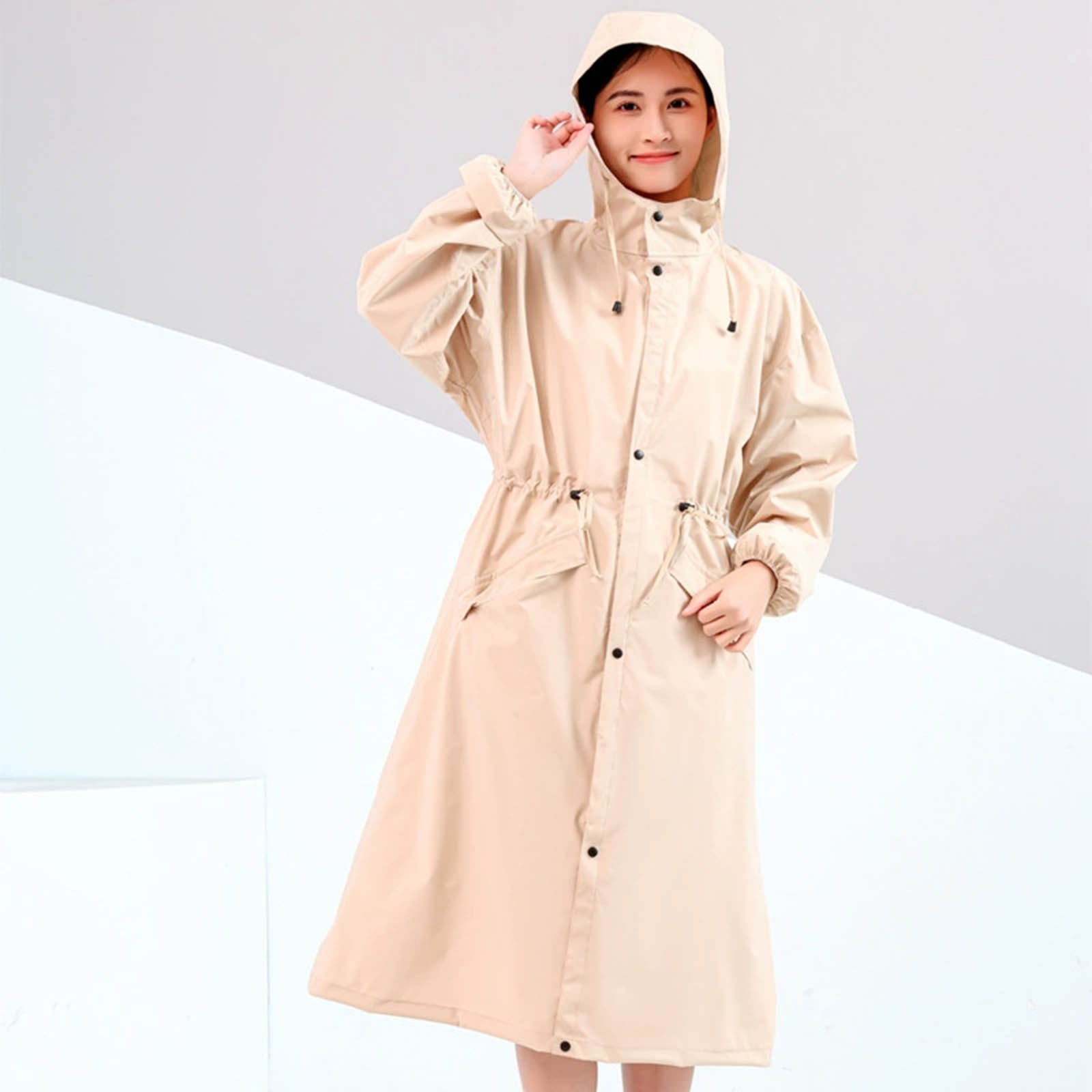 Umbrella With Hood For Women Fashion Windproof Raincoat Suitable For ...