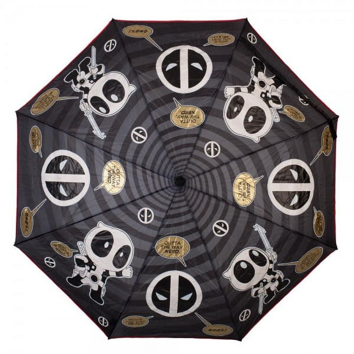 Umbrella - Marvel - Deadpool Liquid Reactive New um54gqmvu - Walmart.com
