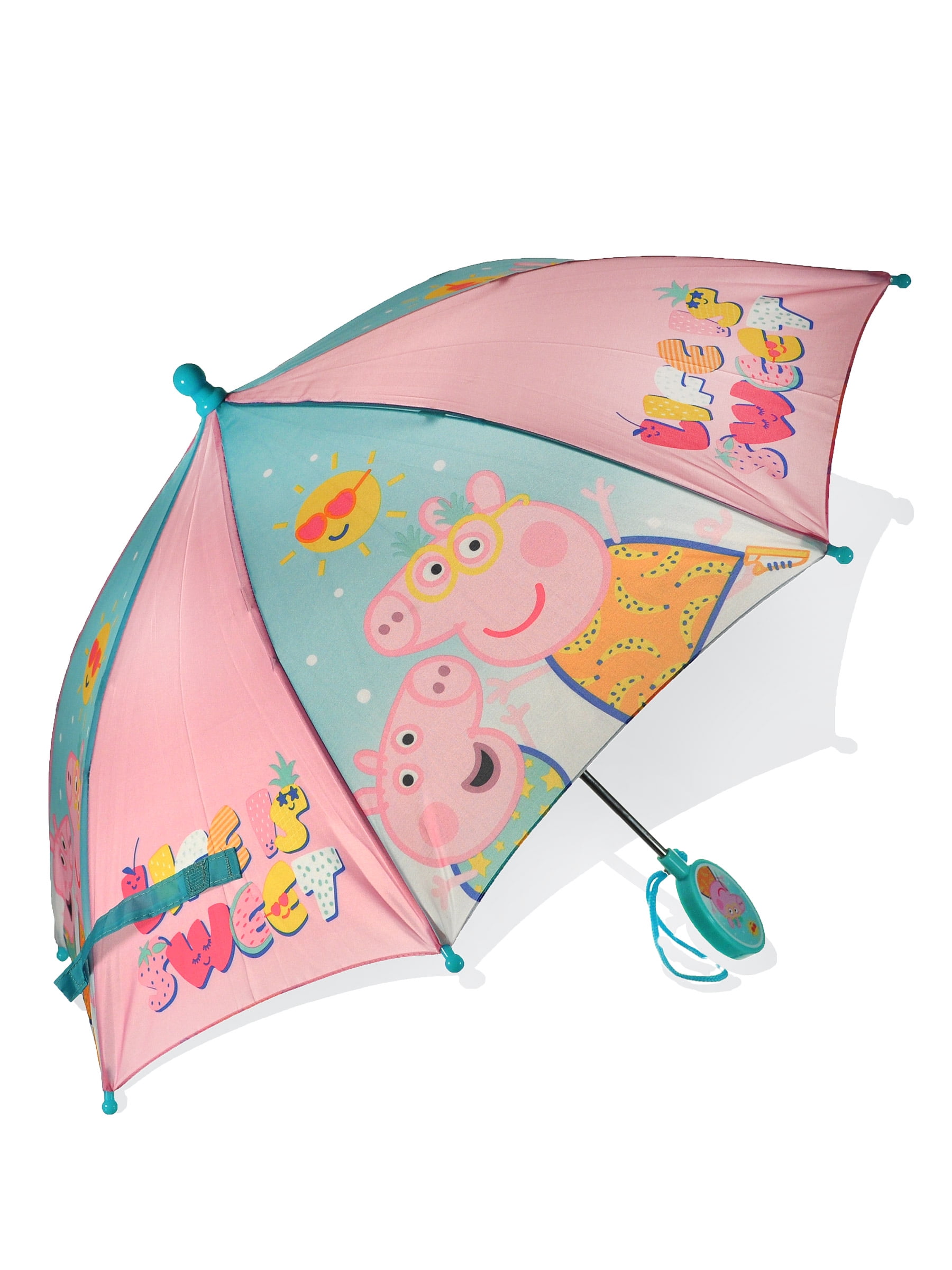 Umbrella - Peppa Pig - Pink/Blue - Life is Sweet w/George - Walmart.com