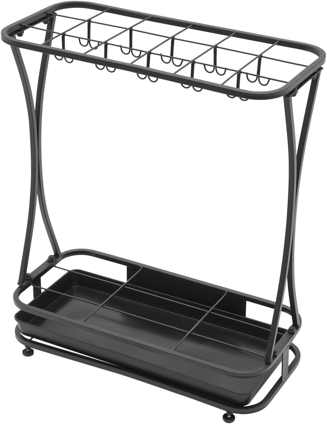 Umbrella Rack Stand,18-Slots Umbrella Holder with Removable Drip Tray ...