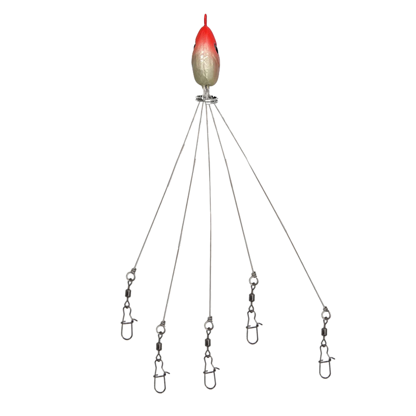Umbrella Rig Fishing Saltwater, 5 Arms Fishing Rigs Lure, Fishing Rigs ...