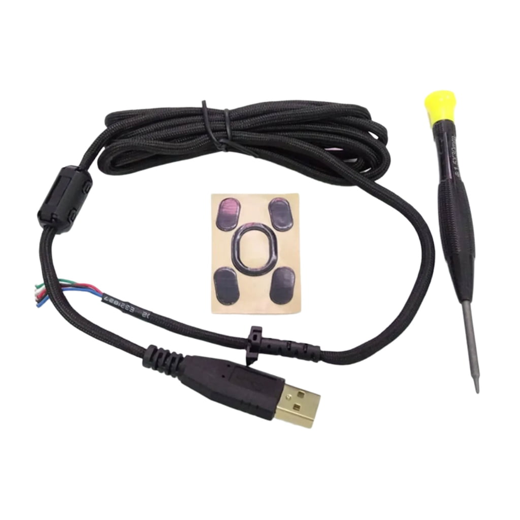 Umbrella Rope Mouse Cable Soft Mouse Line with Screwdriver Sticker ...