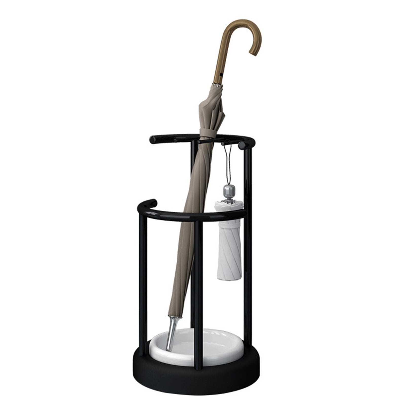 Umbrella Stand Holder with Removable Drip Tray, Entryway Space Saving ...