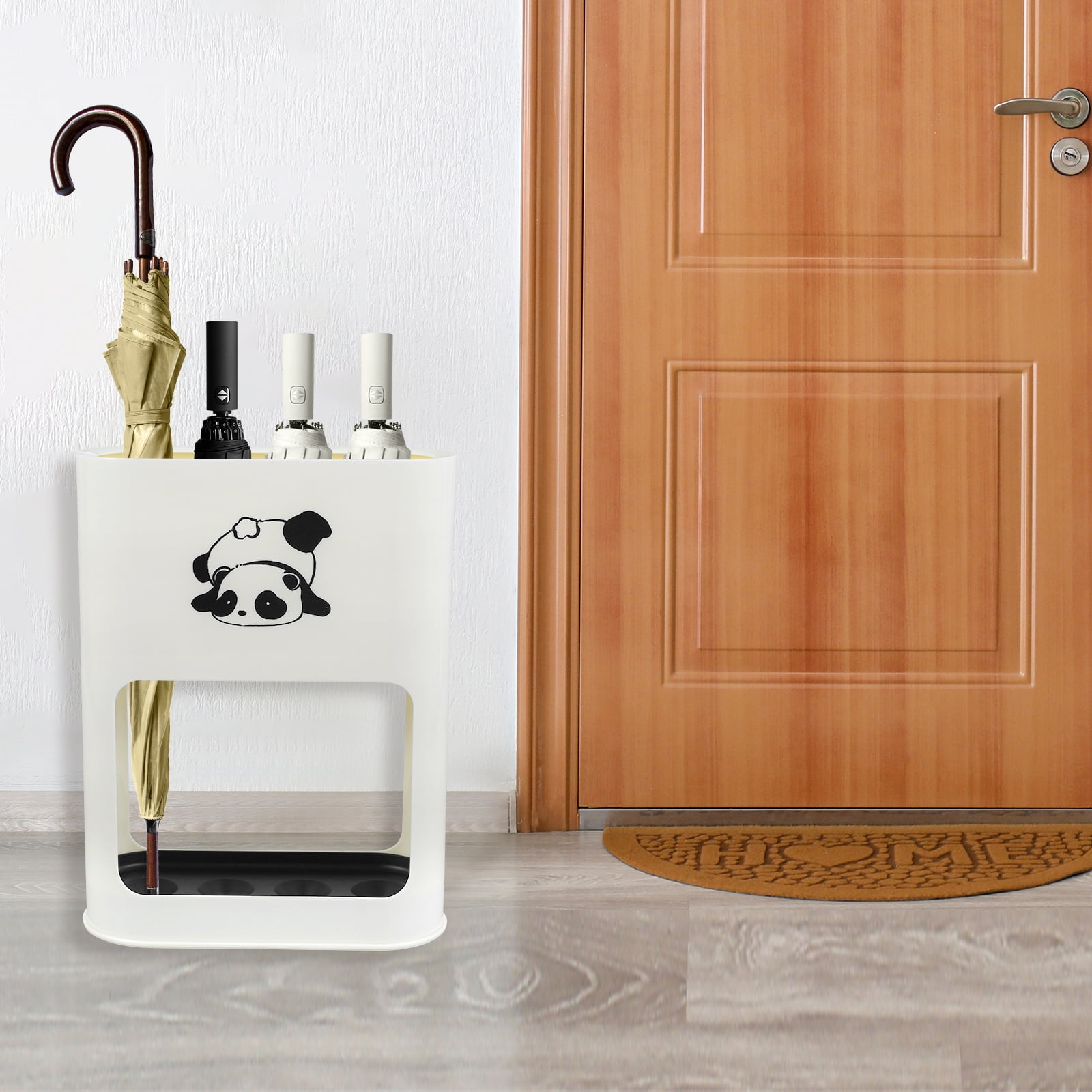 Umbrella Stand Rack with Removable Drip Tray Nonslip Umbrella Rack ...