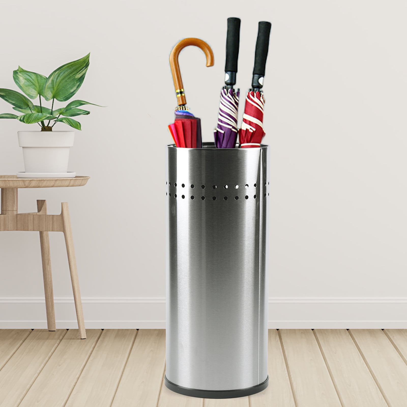 Umbrella Stand, Stainless Steel Umbrella Holder, Long Handle Umbrella ...