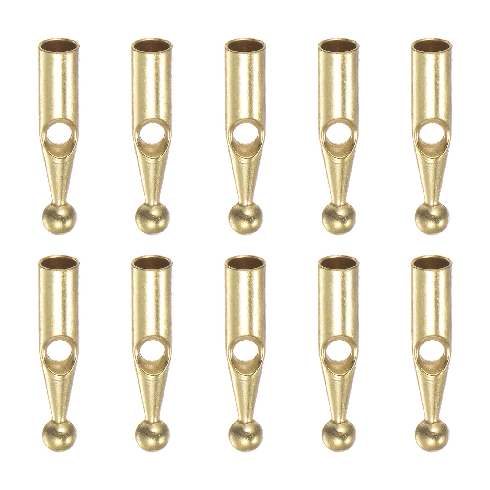 Umbrella Tail Beads Metal 3mm Dia for Folding Umbrella Cover, Golden，10 ...
