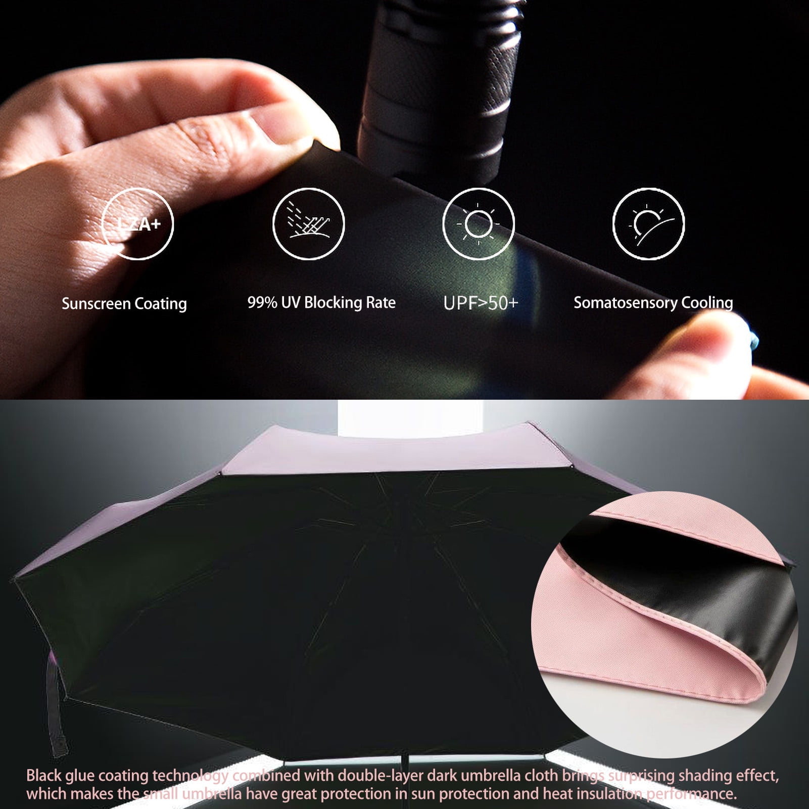 Umbrella,Umbrella With Box With Box Sun Shade Rain Dual Sun Umbrella ...