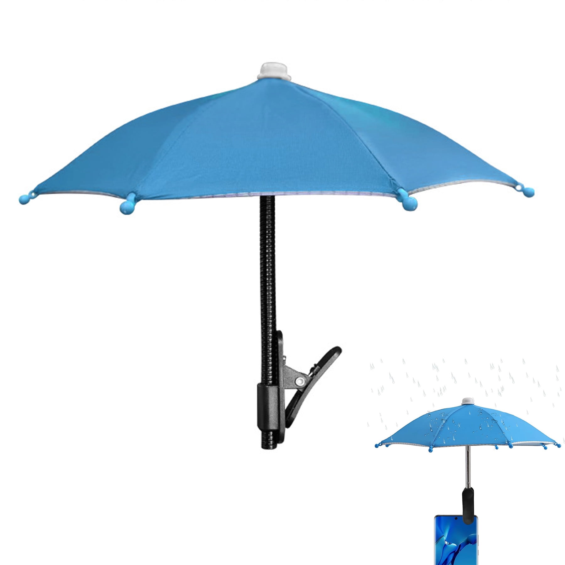 Umbrella for Phone with Clip - Anti-Glare Sun Shade for Cell Phones ...