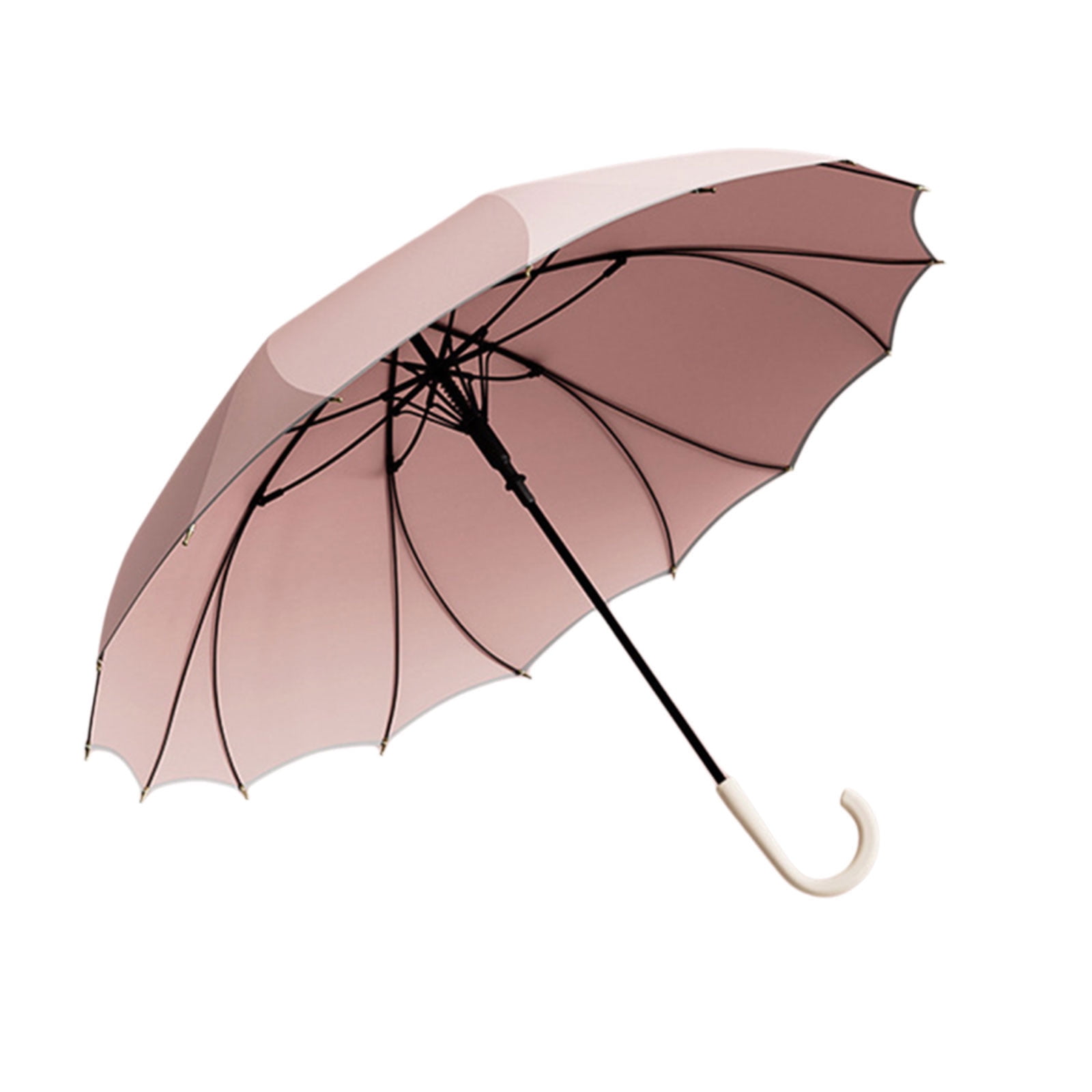 Umbrella with Reflective Trim Waterproof Fabric and Auto Open Enhances ...