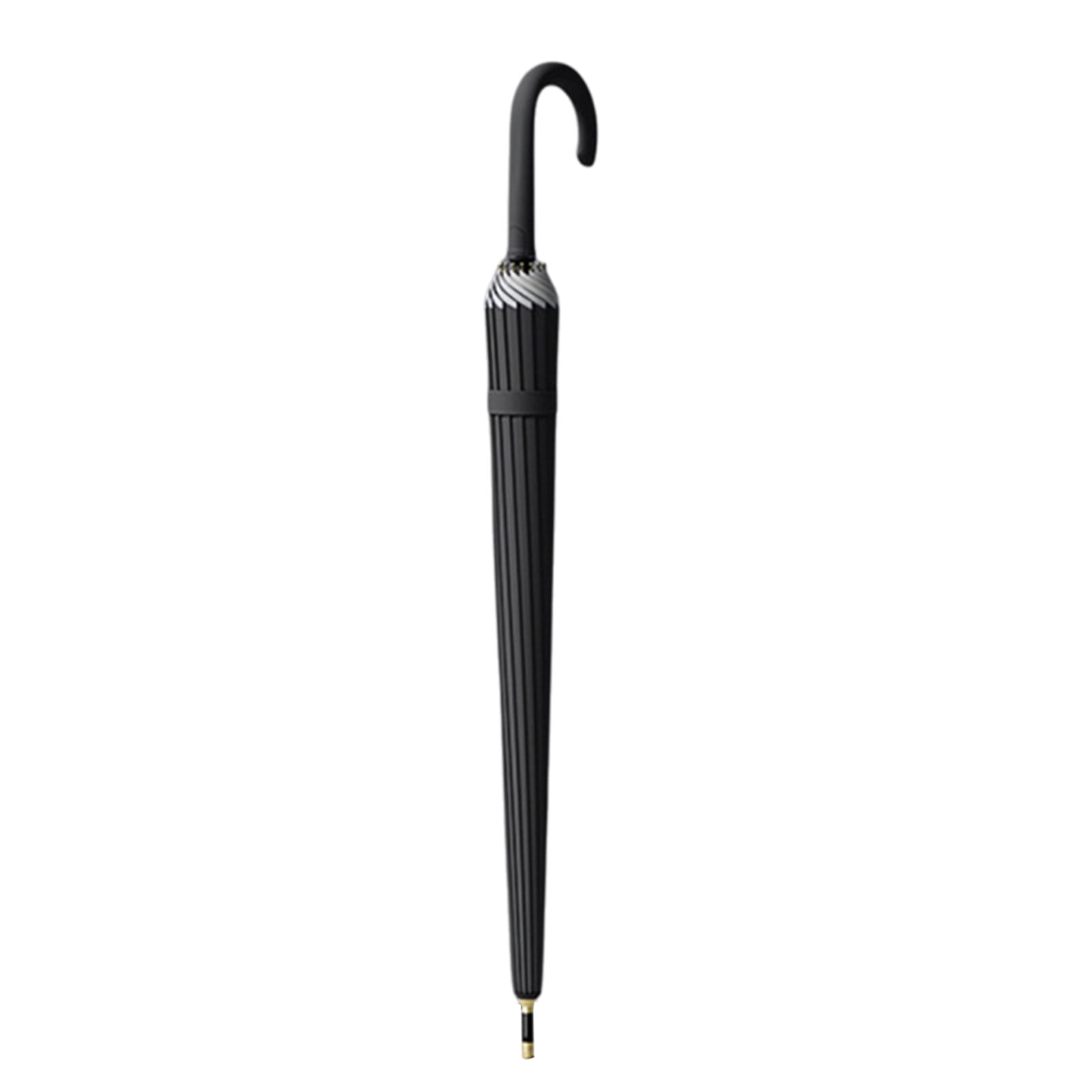 Umbrella with Reflective Trim Waterproof Fabric and Auto Open Enhances ...