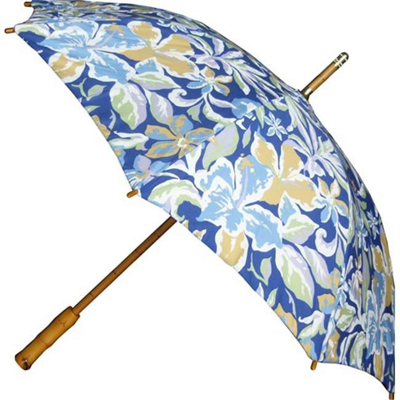 Umbrellas Hawaii UMBH-BLFLR 29 in. UV Blocking Sun Umbrellas, Blue ...