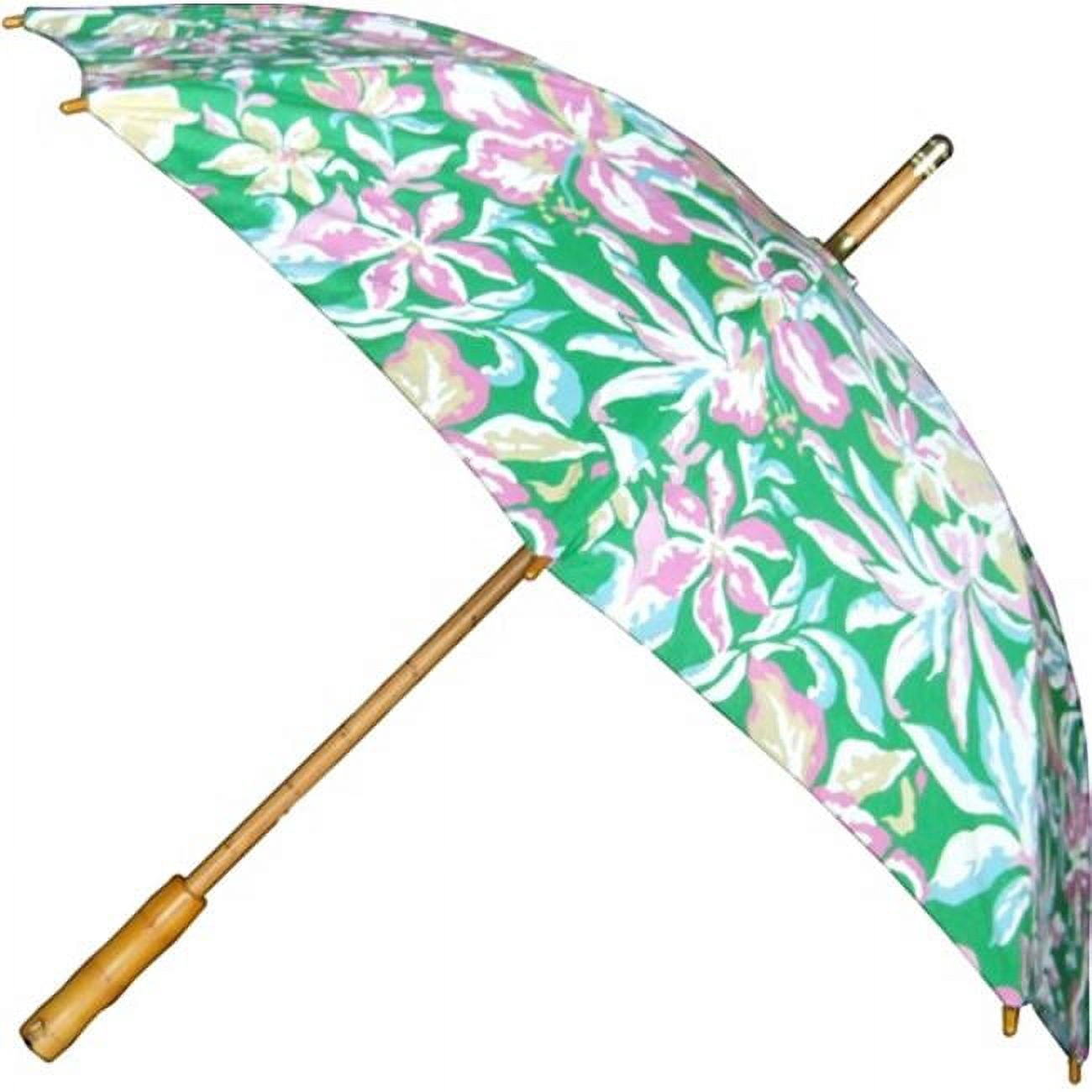 Umbrellas Hawaii UMBH-GRFLR 29 in. UV Blocking Sun Umbrellas, Green ...