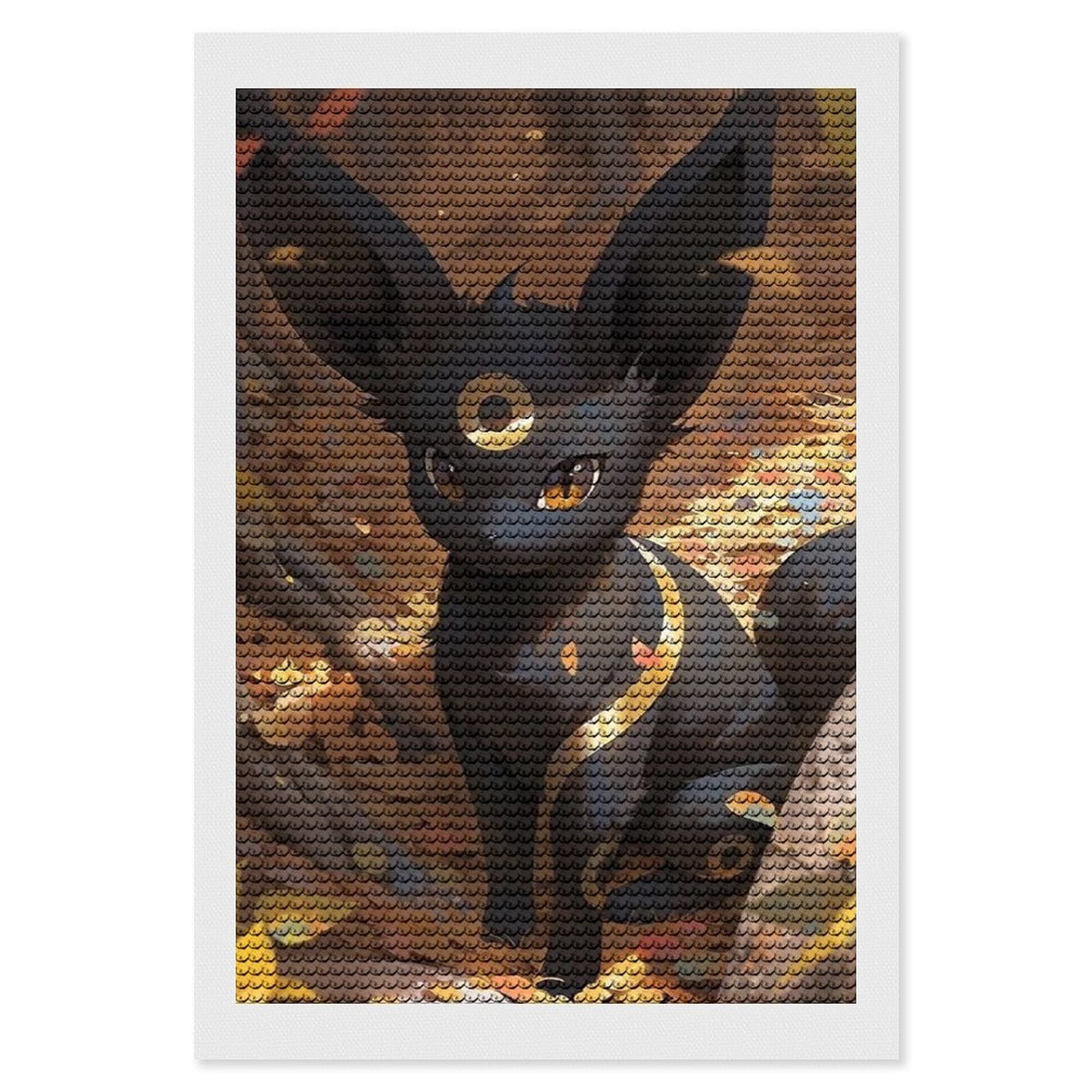 Umbreon Canvas Picture Paintings Prints Wall Hang Diamond Picture ...