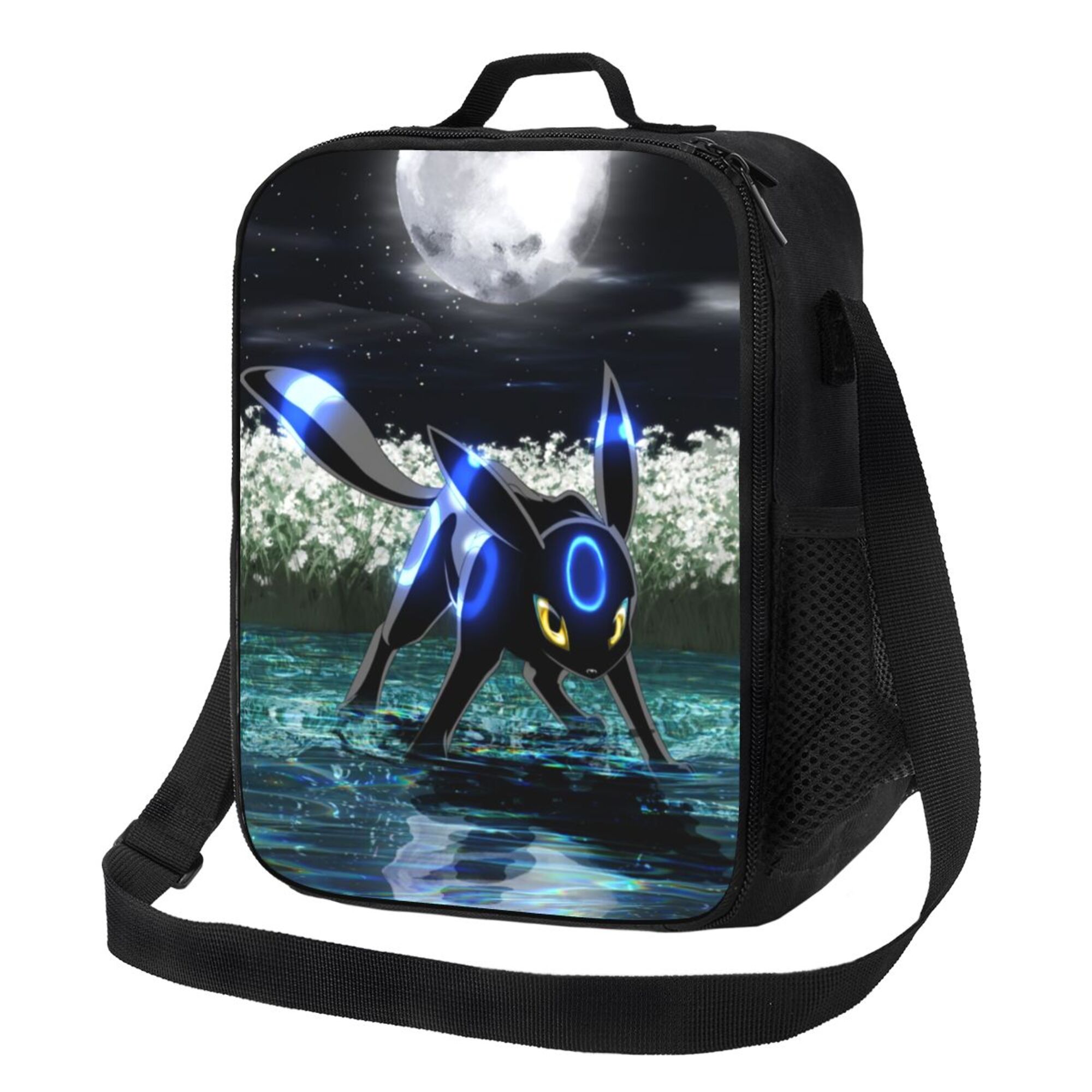 Umbreon Midnight Lunch Bag Portable Tote Bag Insulated Lunch Box Picnic ...