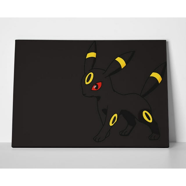 Umbreon Pokemon Poster or Wrapped Canvas - Walmart.com