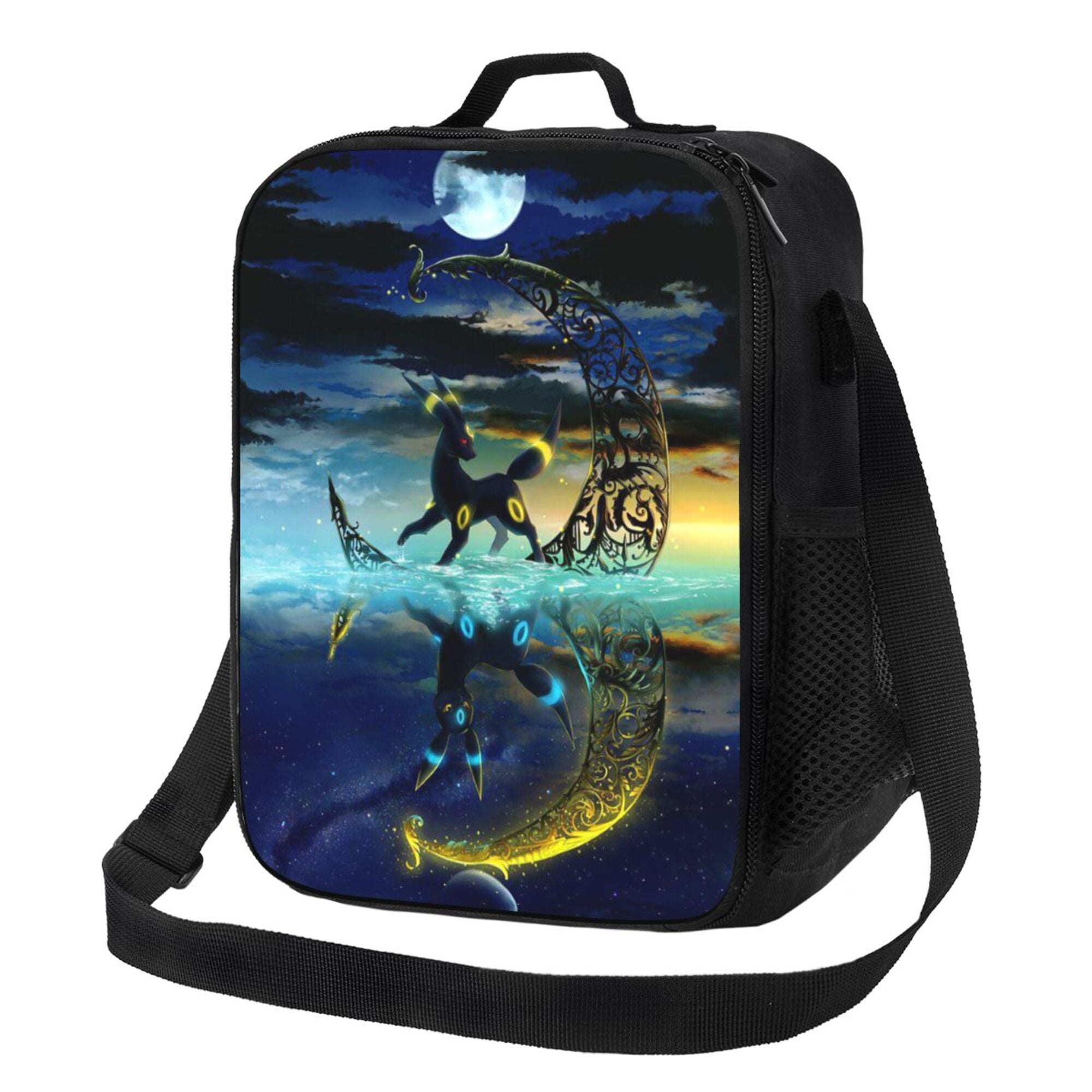 Umbreon Shiny Lunch Bag Portable Tote Bag Insulated Lunch Box Picnic ...