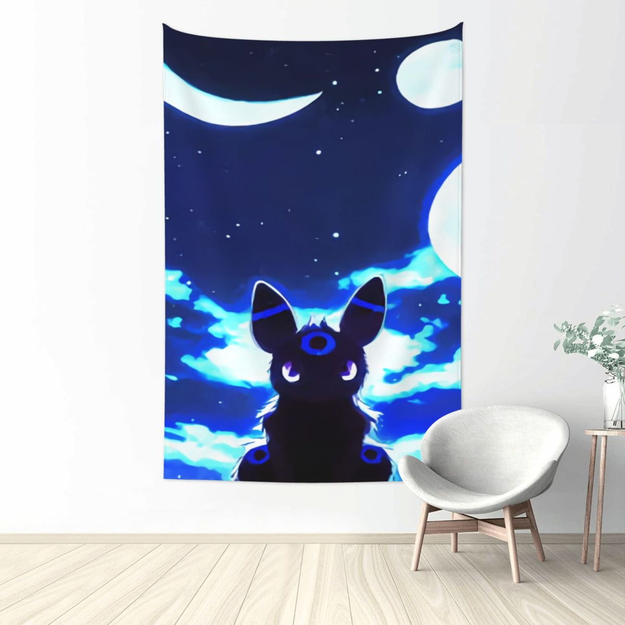Umbreon Tapestry Large Banner Wall Hanging Tapestries Aesthetic Poster ...