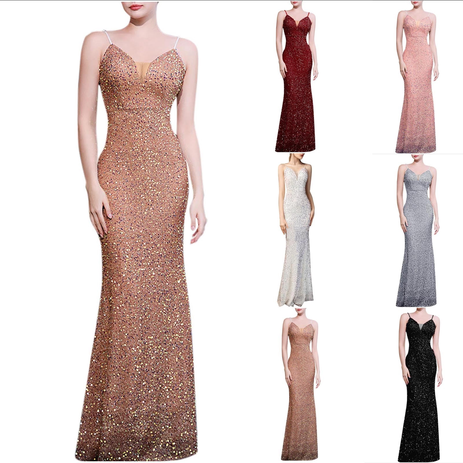 Umbreon Wedding Guest Dresses for Women Sleeveless Spaghetti Strap A ...