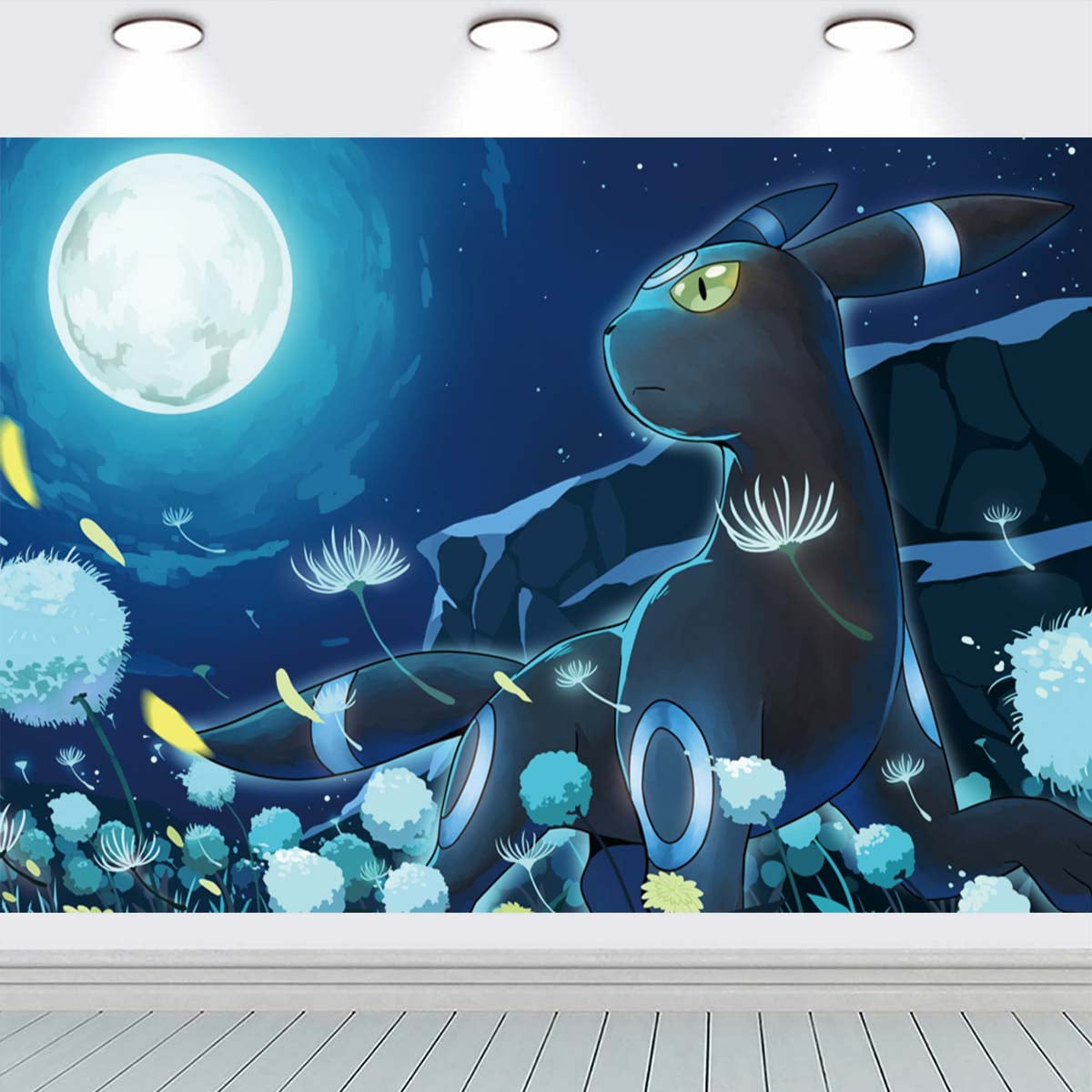 Umbreon school Background Banner Birthday Backdrop Party Supplies ...