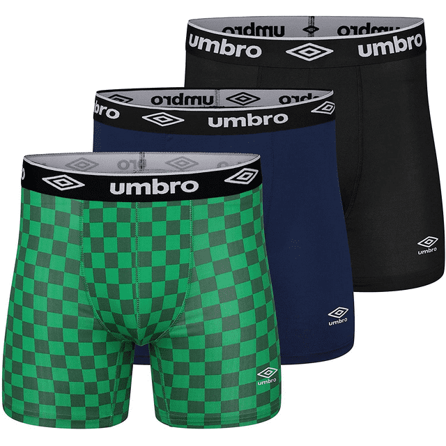 Umbro Men's 3 Pack Performance Boxer Brief - Walmart.com