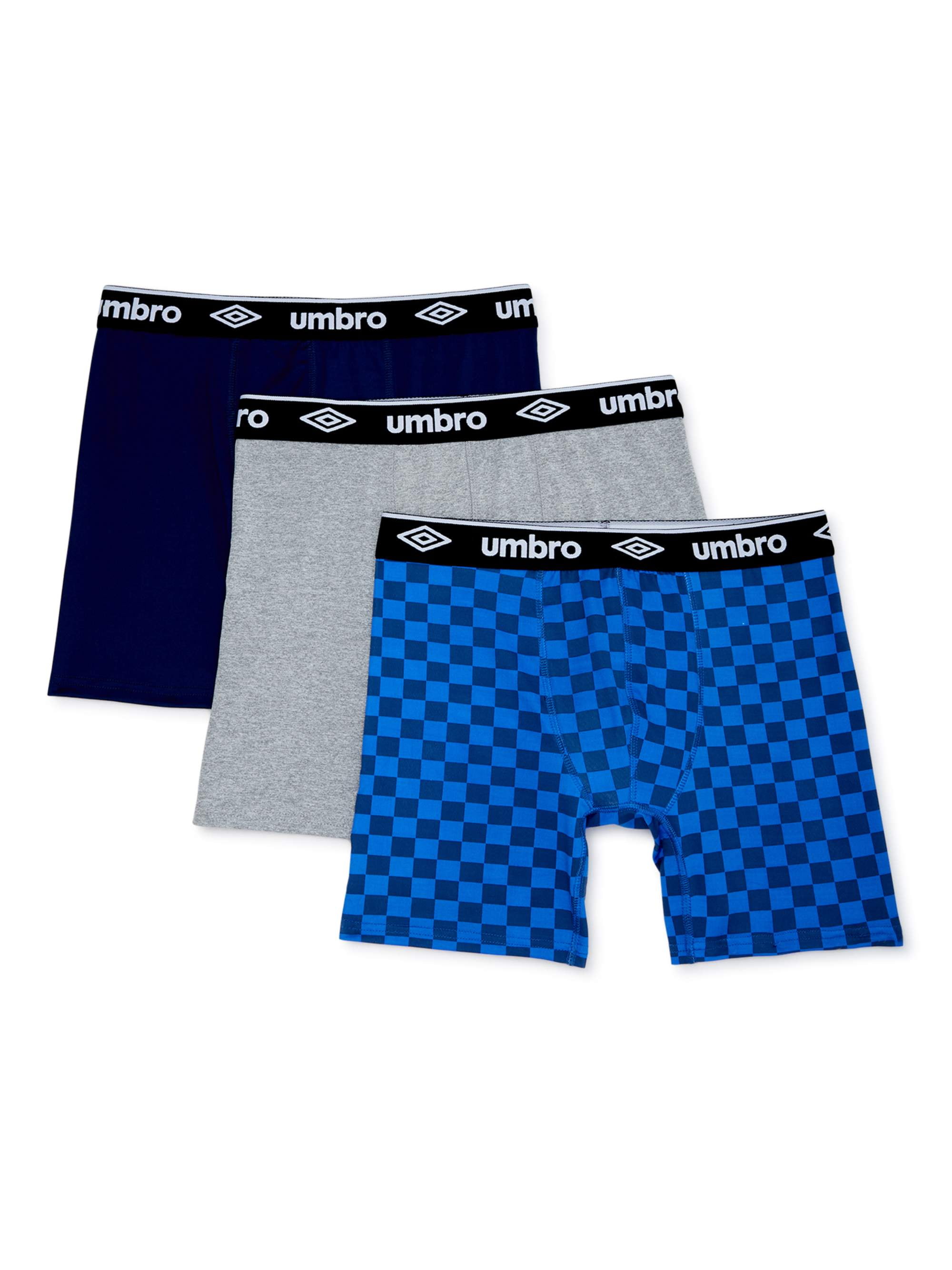 Umbro Men's 3PK Performance Boxer Brief - Walmart.com
