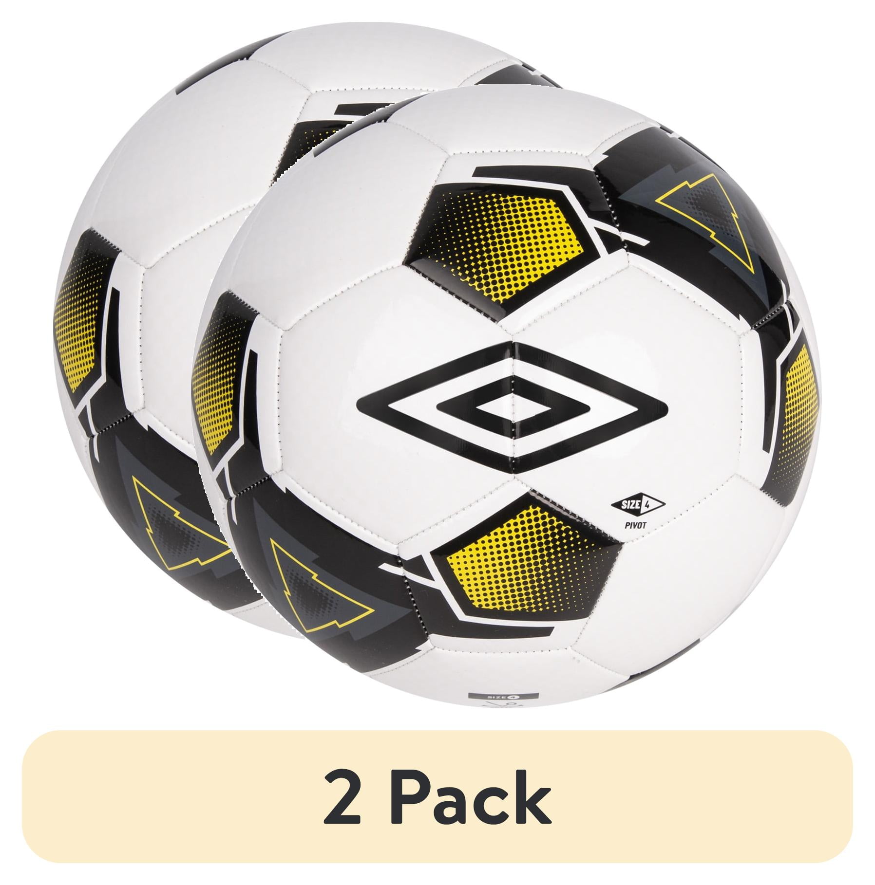 Umbro Pivot Size 4 Youth Soccer Ball, Yellow, Dribbling Accuracy ...
