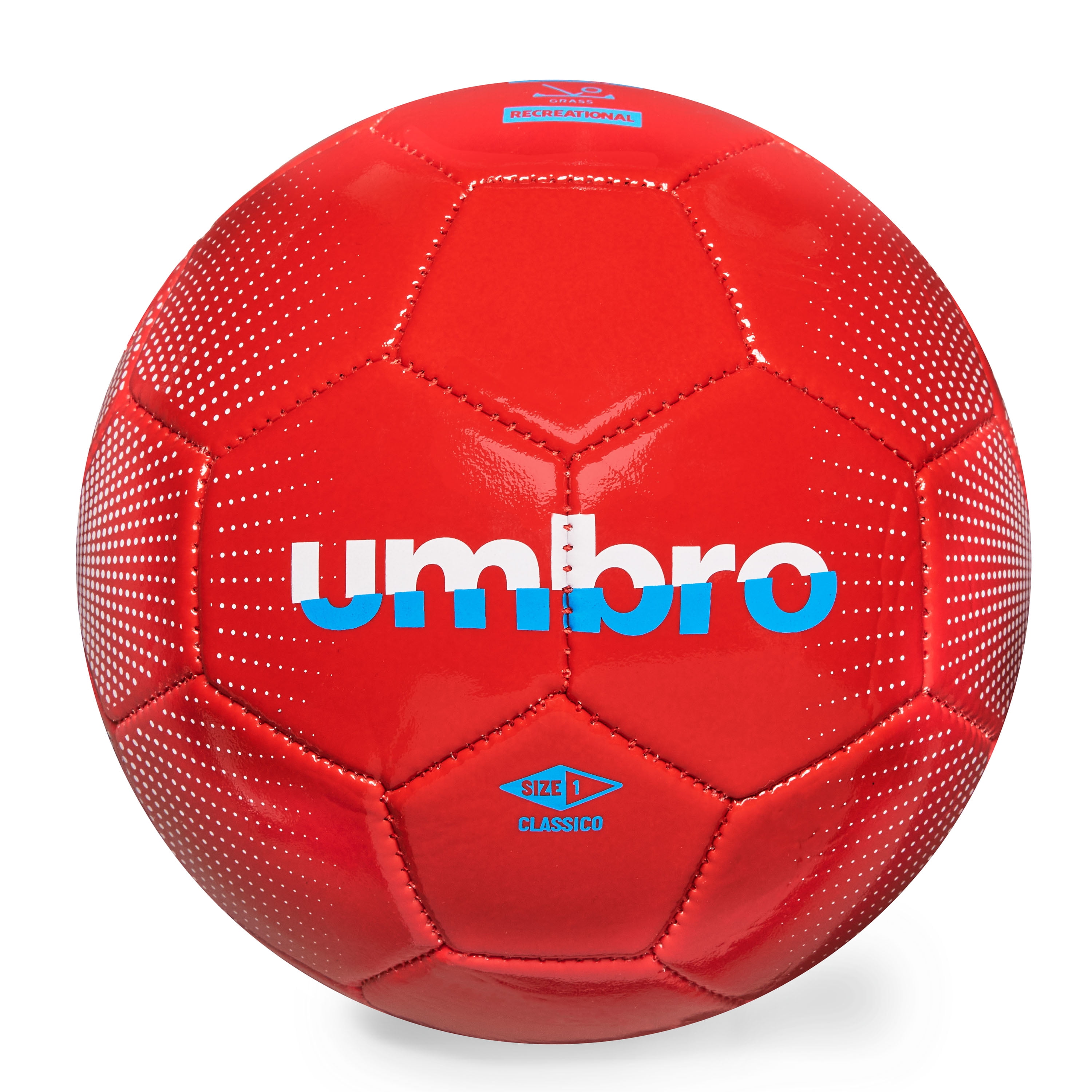 Umbro Size 1 Red Soccer Ball 18-20 in for Youth Training and Practice ...