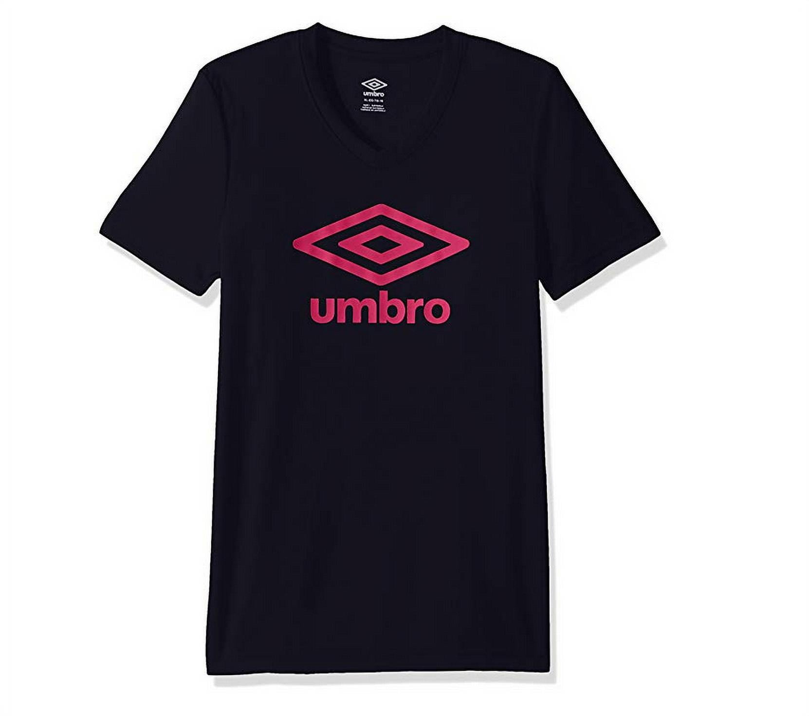 Umbro Youth Girls Logo Climate Short Sleeve Tee, Color Options ...