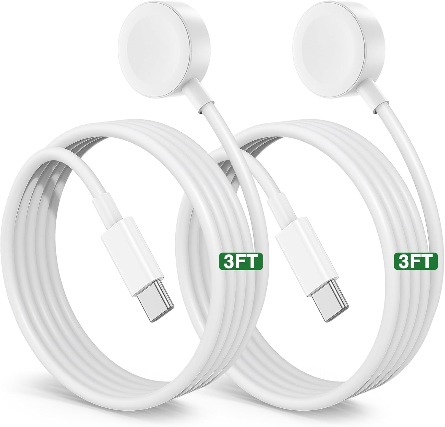 UmeFone 2Pack Upgraded For Apple Watch Charger Cable, 3Ft Usb C To ...