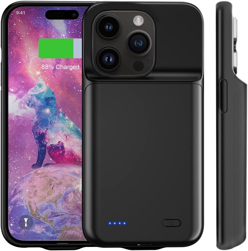 UmeFone Battery Charging Case For Iphone 14 Pro Max, [2025 Upgraded ...