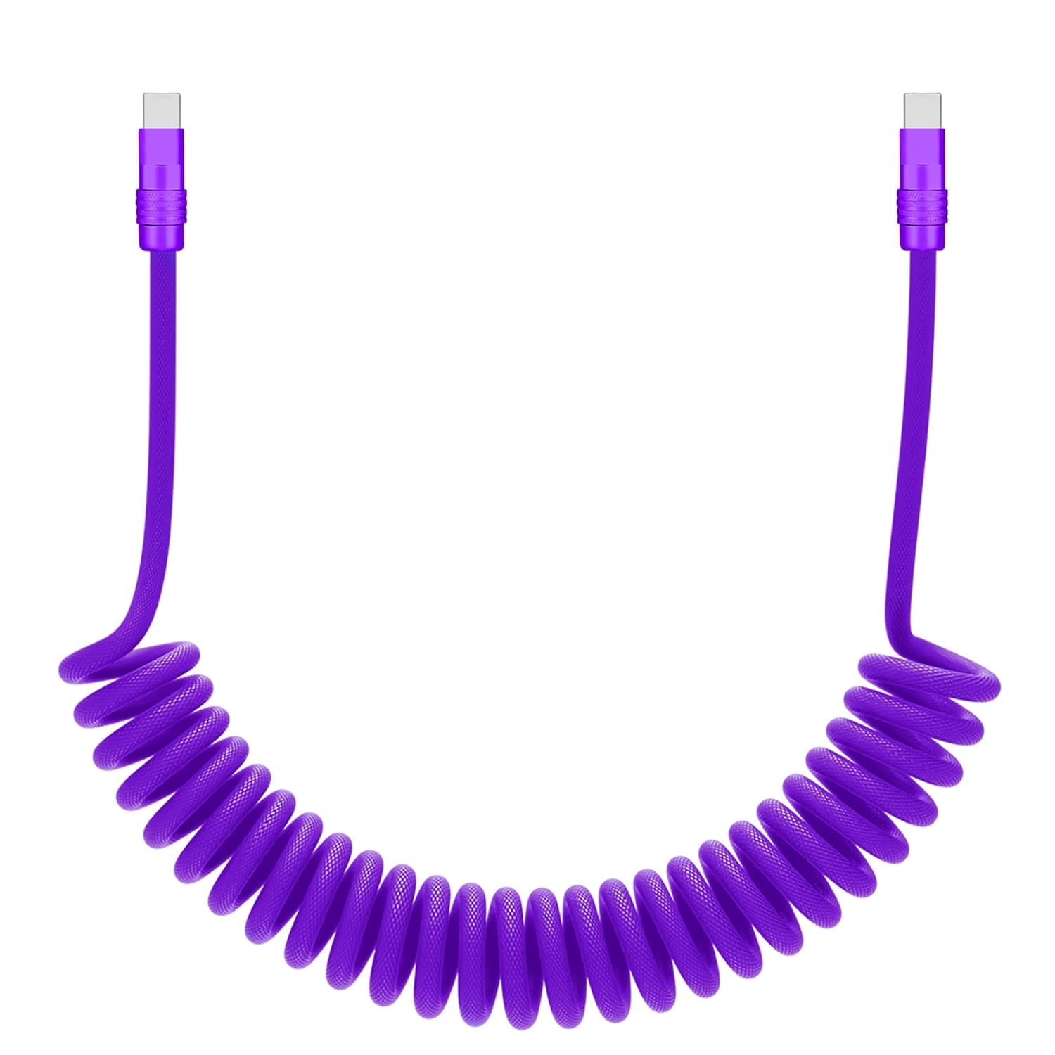 UmeFone Curly Chubby - Retractable Fast Charging Cable 240W Coiled ...