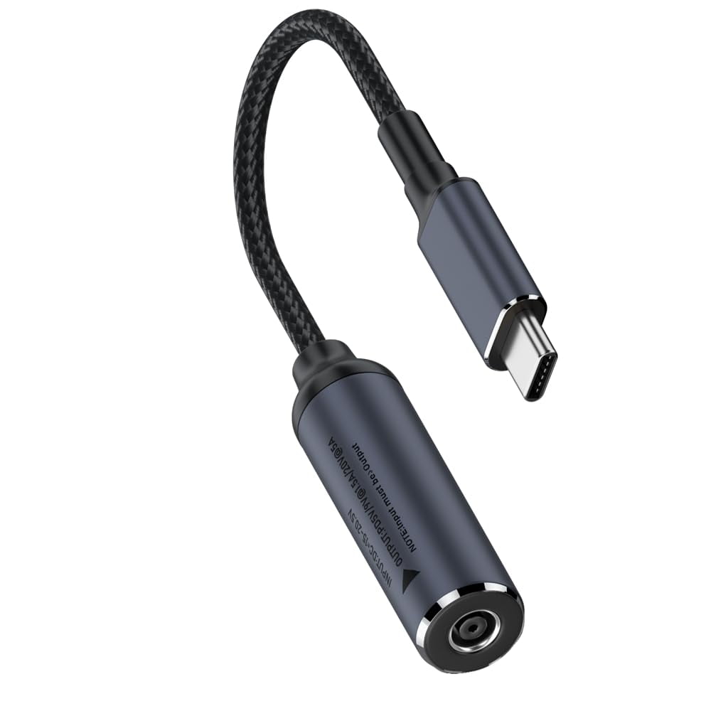 UmeFone Dc 4.5Mm X 3.0Mm Female Input To Usb C Pd Male Power Charging Cable,100W Dc4506 To Usb ...