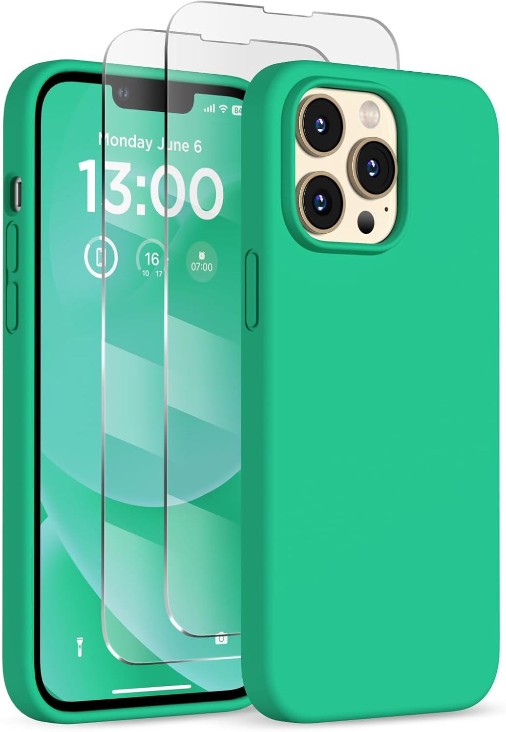 UmeFone Designed For Iphone 13 Pro Max Case, Liquid Silicone Case With ...