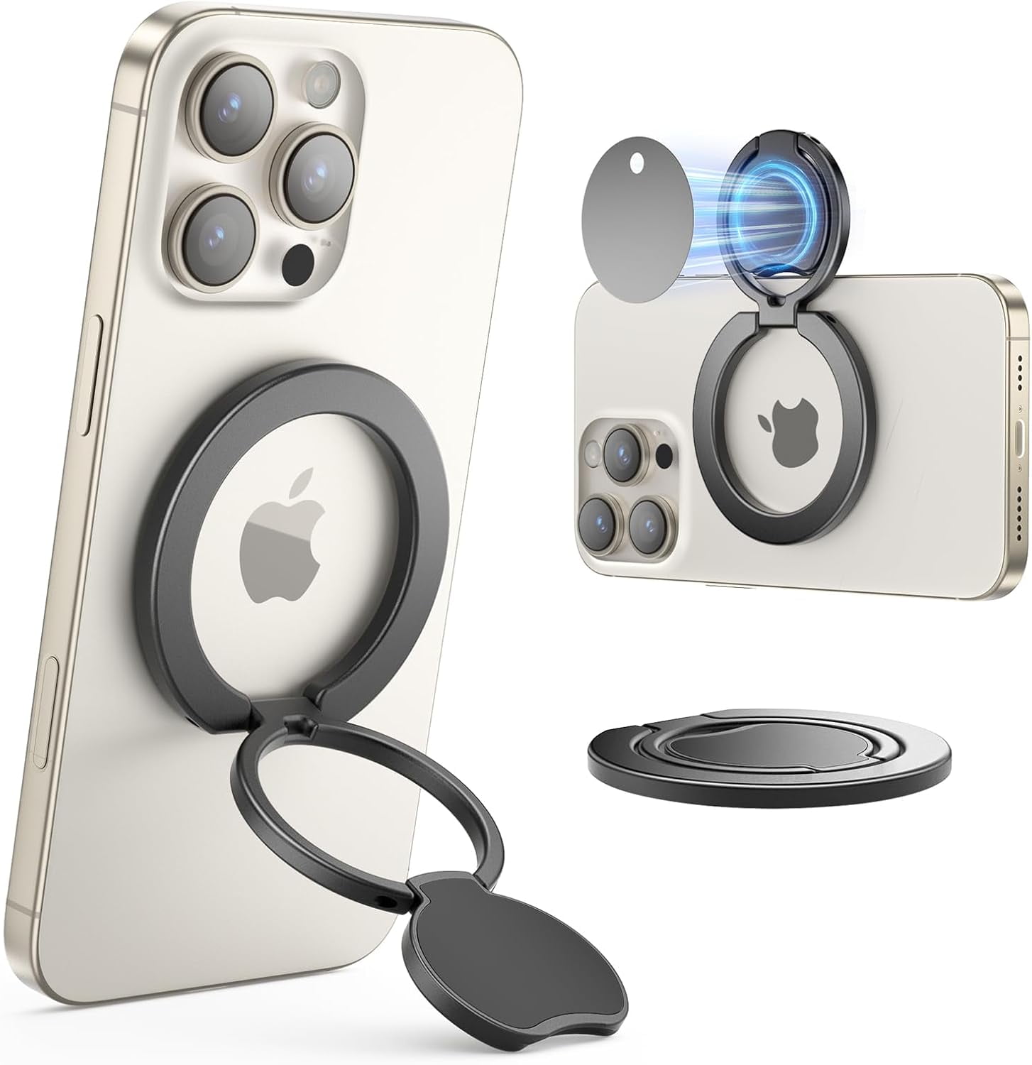 UmeFone Dual-Side Magnetic Ring Holder For Magsafe, 2025 Upgraded ...