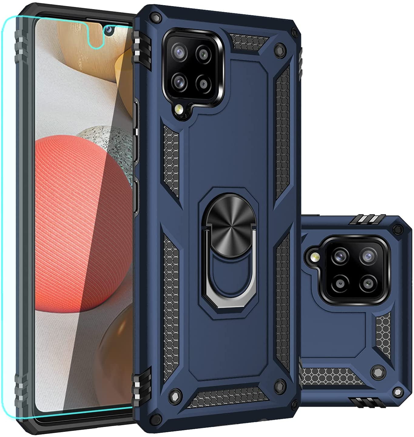 UmeFone For Galaxy A42 5G Case,With Screen Protector,[Military Grade ...