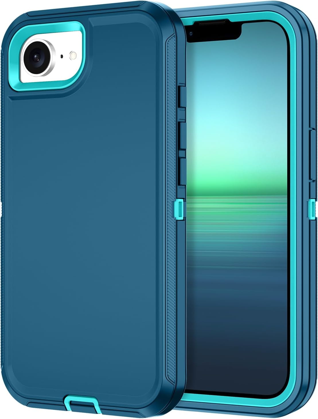 UmeFone For Iphone 16E Case Shockproof Dust/Drop Proof 3-Layer Full ...