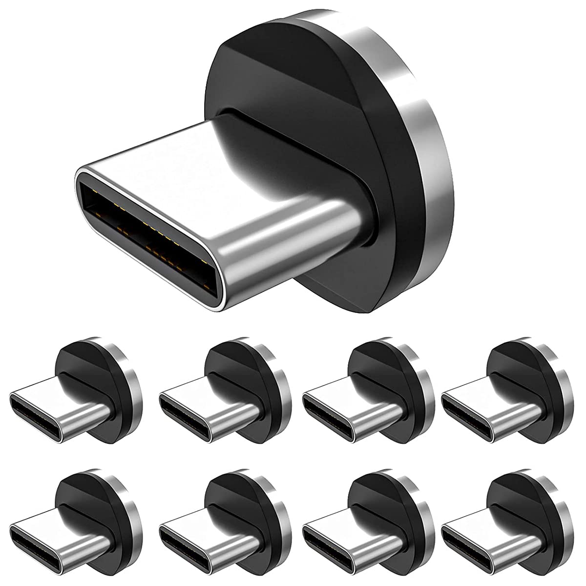 UmeFone Magnetic Connector Tips Head For Type C Android Devices (9 Pack ...