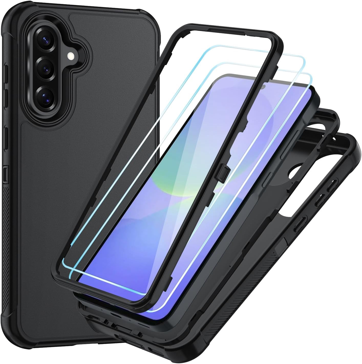 UmeFone For Samsung Galaxy A36 5G Case : 3-Layer Pc And Tpu Phone Cover ...