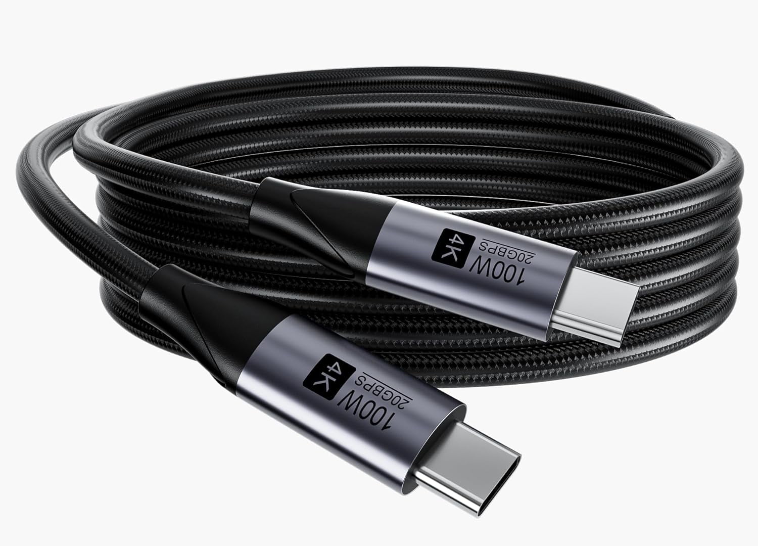 UmeFone Usb C Cable 3.3Ft, Usb C 3.2 Gen 2X2 Video Nylon Braided Cable ...