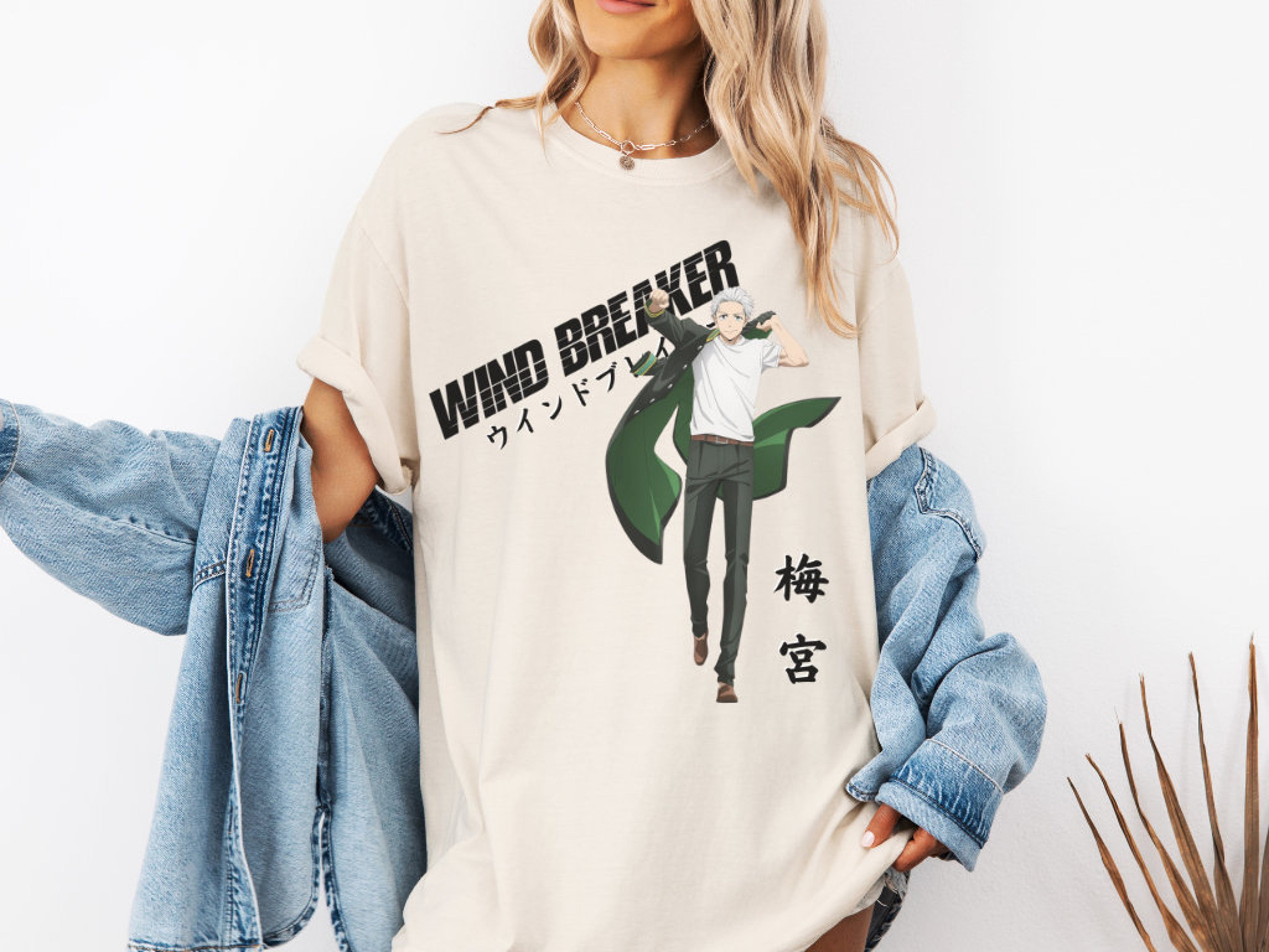 Umemiya shirt, Wind Breaker Anime shirt, Wind breaker shirt, Hayato Suo ...