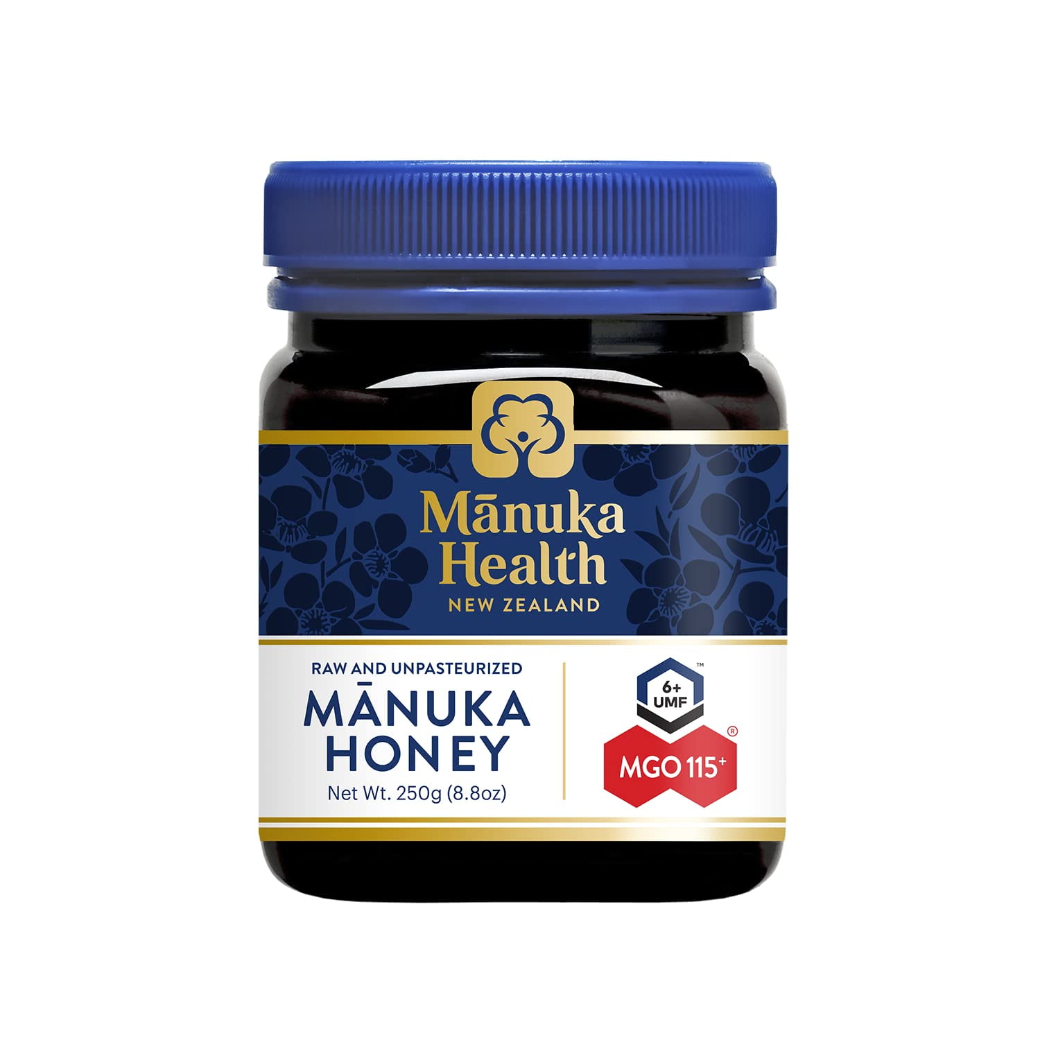 Umf 6+/Mgo 115+ Manuka Honey (250G/8.8Oz), Superfood, Authentic Raw ...