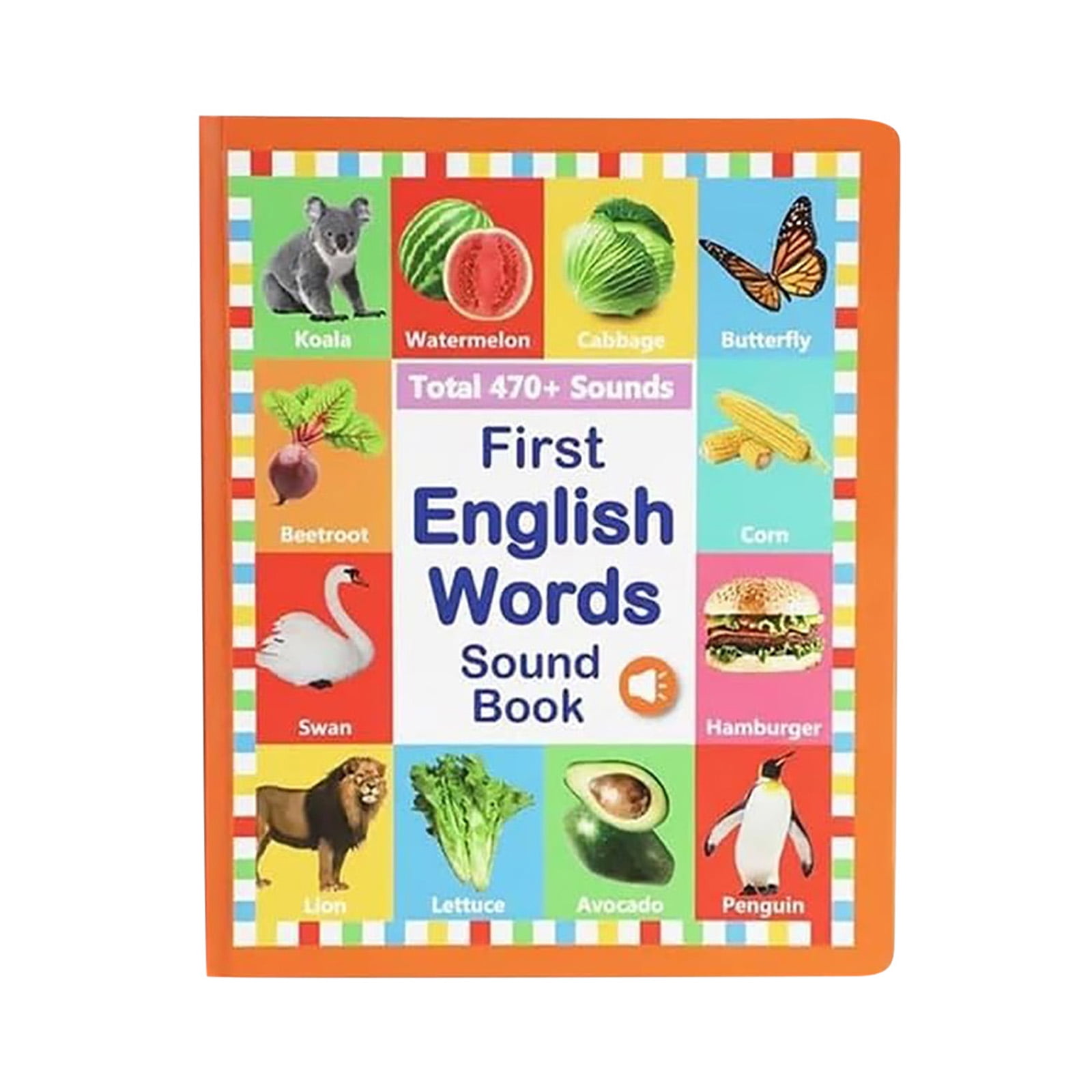 Umilin My First English Sound Toy, 470+ Words & 21 Themes, Interactive Learning Game for Kids ...