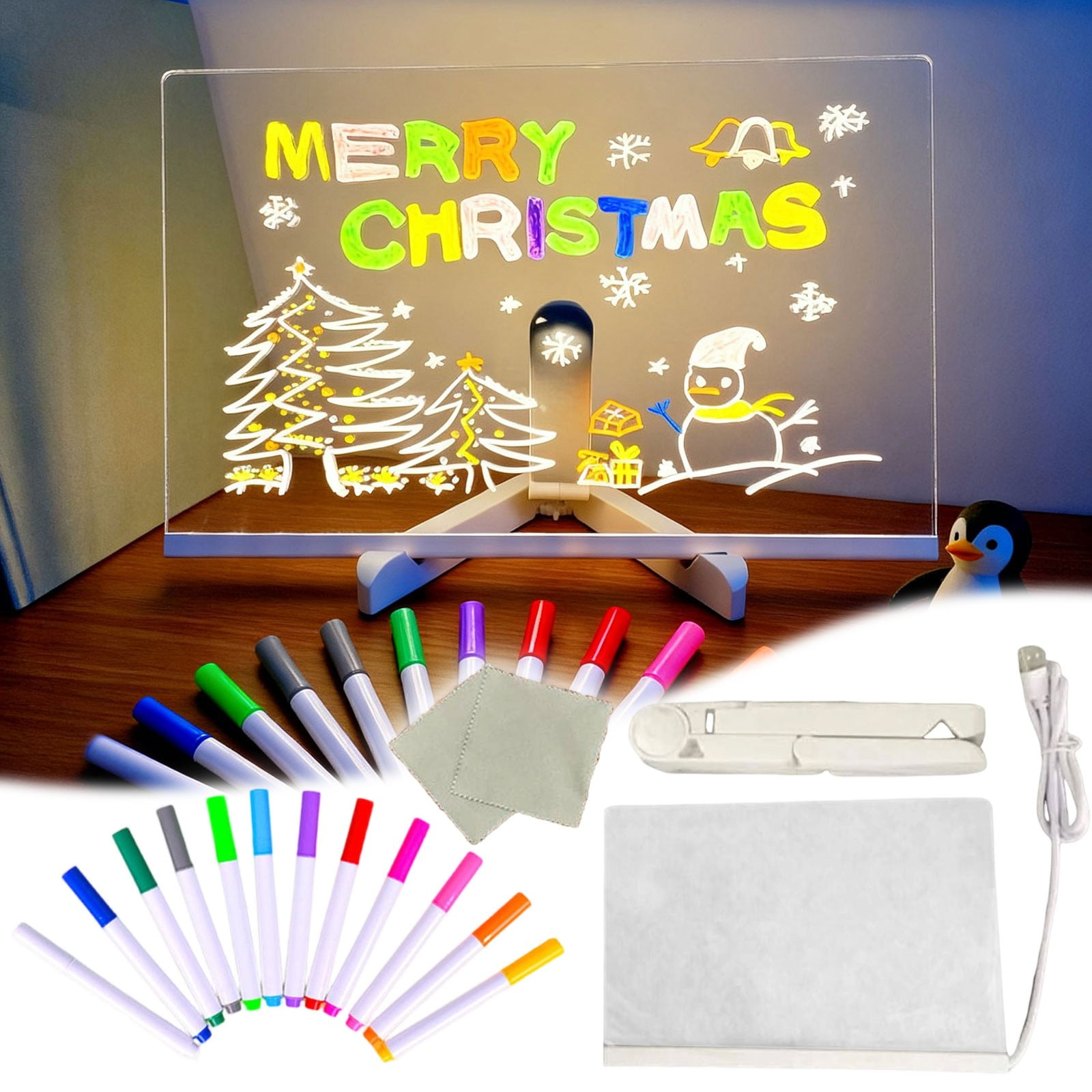 Uminens LED Acrylic Message Board Light Light up Board Message Board ...